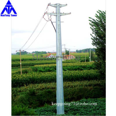 10-750kv Power Transmission Monopole, wholesale Transmission Tower on ...