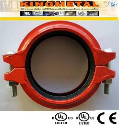 Ductile Iron FM/UL Fire Fittings Rigid Coupling for Fire System ...