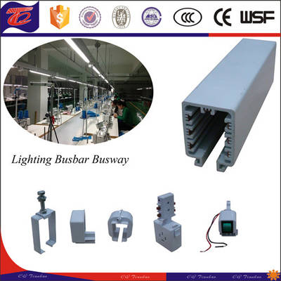 PVC Mobile Power Supply Lighting Trolley Busway, wholesale Wiring Duct ...