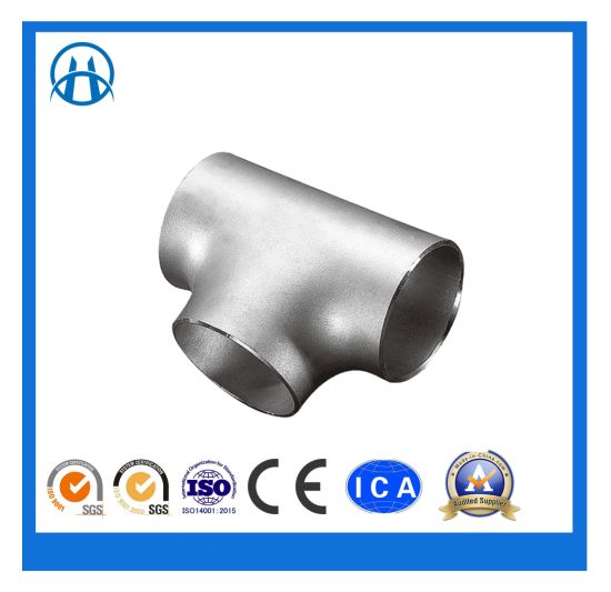 Carbon Steel /Stainless Steel Butt Weld Seamless Pipe Fitting Tee ...