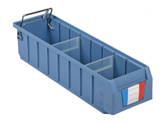 China Industrial Parts Handling Bins Plastic Stacking Bins Shelf Bin ...