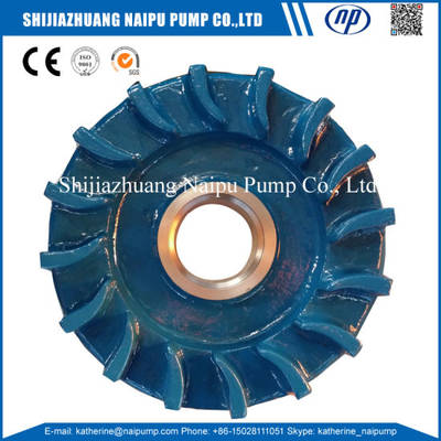 China Slurry Pump Expeller High Chrome Pump Expeller Wear Resisting ...