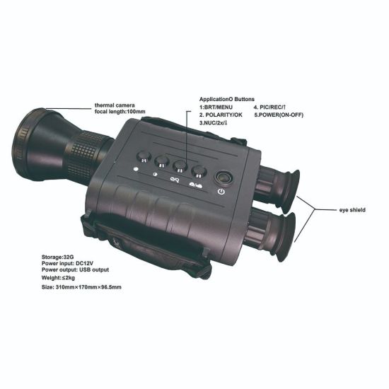 China Thermal Binocular HHeld Thermal Imager Hunting Camera, wholesale ...