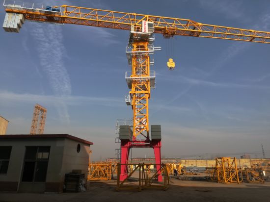 China Tower Crane Flat Top Tower Crane Luffing Tower Crane, wholesale ...