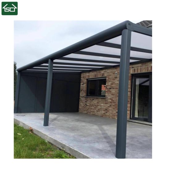 China Outdoor European Aluminum Veranda with Terrace Roof, wholesale ...