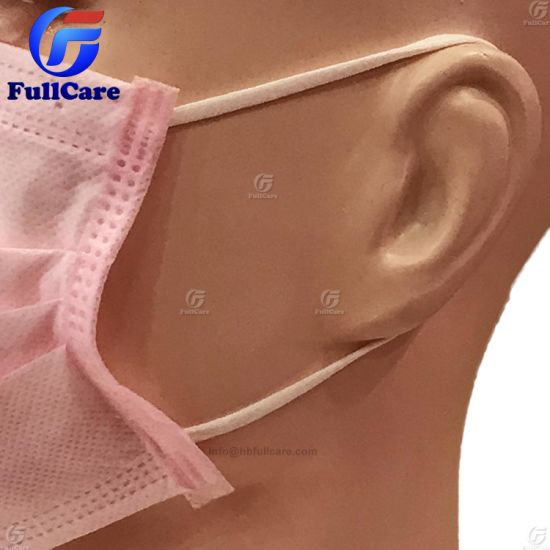 China Disposable Nonwoven Pink Ce Medical Surgical Face Mask with ...