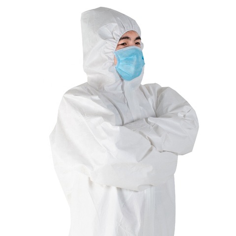 CE FDA disposable medical protective clothing protective coverall suit ...