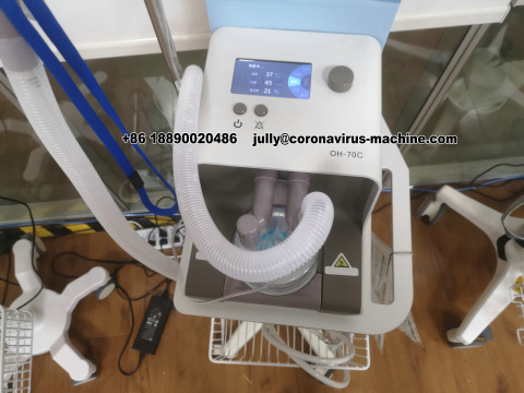 HFNC Ventilator OH-70C Hospital ICU Humidified High Flow Nasal Cannula ...