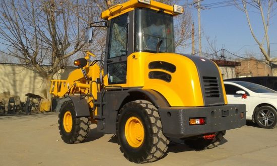 China Four Wheel Drive Articulated Shovel Loader with Ce, wholesale ...