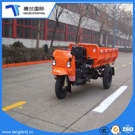 China Three Wheeler for Cargo Diesel Tricycle Used Mine Field Mining ...