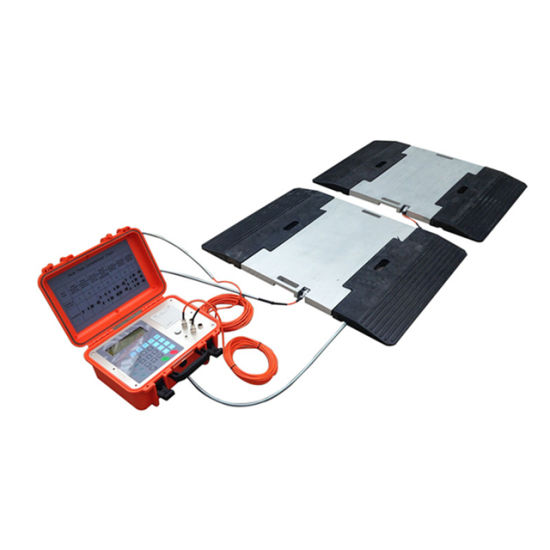 Chine Balance de pesage d'essieu portable sans fil pour camion, vente ...