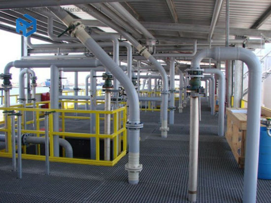 China Composite Plastic Deck Grating Flooring Platform Walkway FRP ...