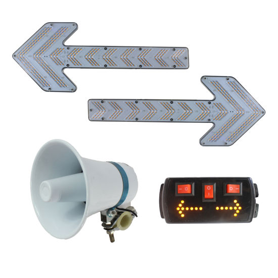 China High-Intensity Flashing Arrow Direction Traffic Road Construction ...