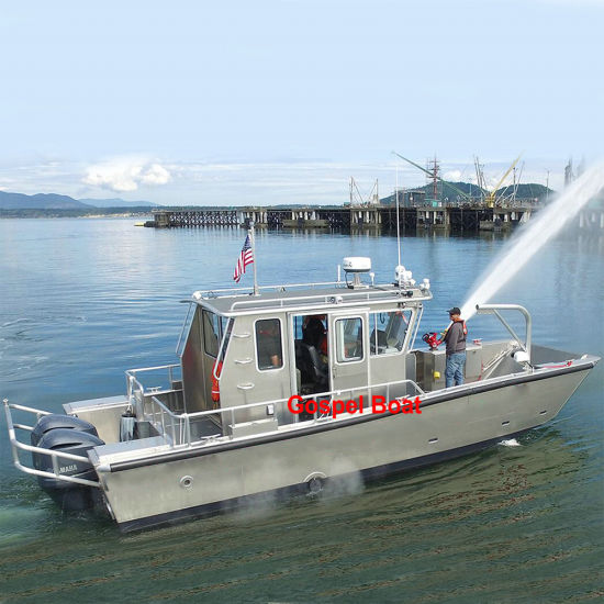 China 30FT Aluminium Landing Craft Commercial Boat mit geschlossener ...