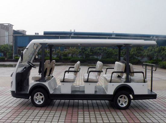 China Beautiful Design Four Wheeler Hotel Pick up Utility Mini Bus ...