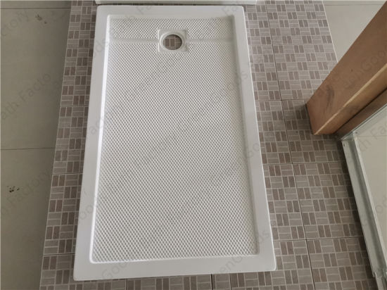China Bath Factory Portable Large Rectangular Corner Shower Tray Pan 28 ...
