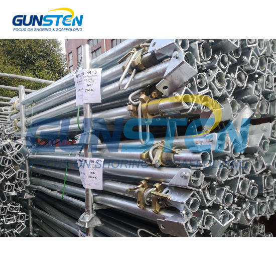 China Adjustable Telescopic Push Pull Props of Wall Formwork Used in ...
