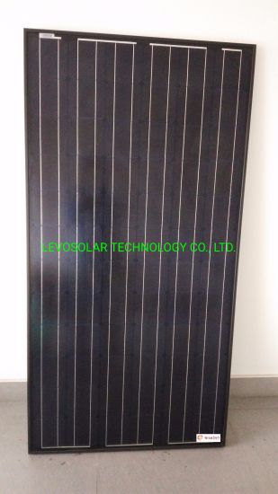 Módulo fotovoltaico solar de 36 V, totalmente negro, con certificación ...