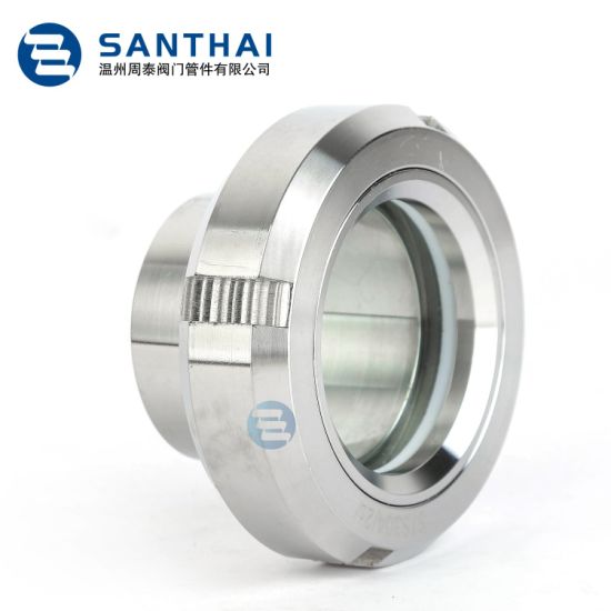 China SS304 SS316 Union Type Sight Glass for Sanitary Grade Hygienic ...