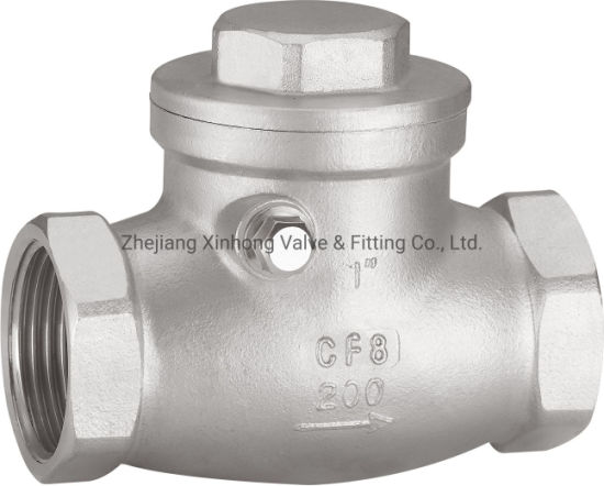 CF8/CF8m Stainless Steel Horizontal Check Valve 2-1/2", wholesale Check ...