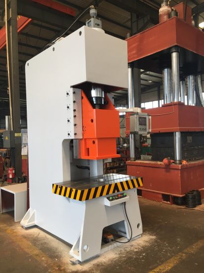 China C Frame Hydraulic Automatic Punching Machine Cold Forging Press ...