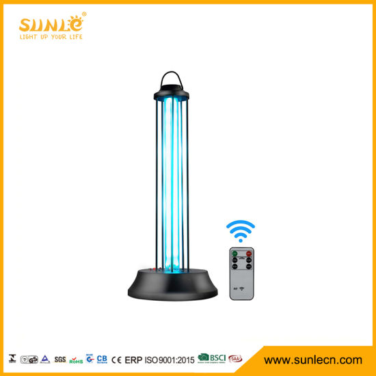 China UV Disinfection Lamp 38W Household Small Disinfection Lamp with ...