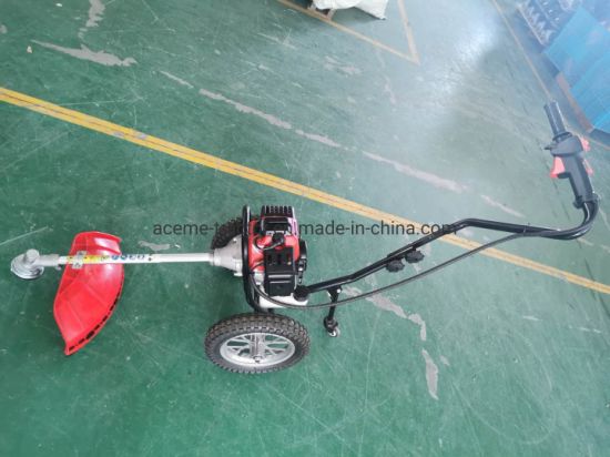 China 42.7cc Wheeled Grass Cutter Grass Trimmer Field Trimmer ...