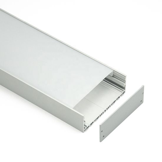 China Alu8830 Suspended Surface Mounted Super Wide 72mm LED Channels ...
