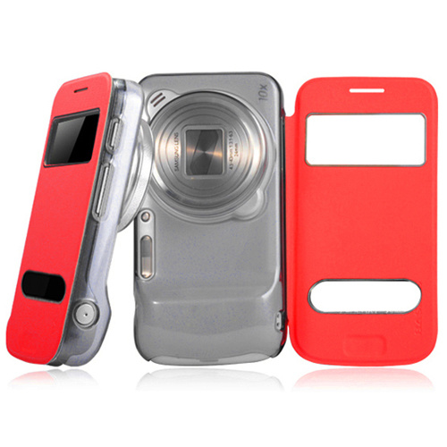 China Original Leather Case Cover for Samsung Galaxy S4 Zoom, wholesale ...