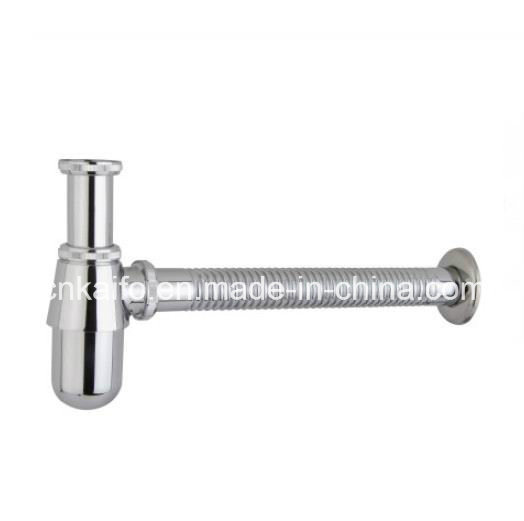 China 1 1 4′′ 110mm Brass Siphon Drain with Flexible Pipe, wholesale ...