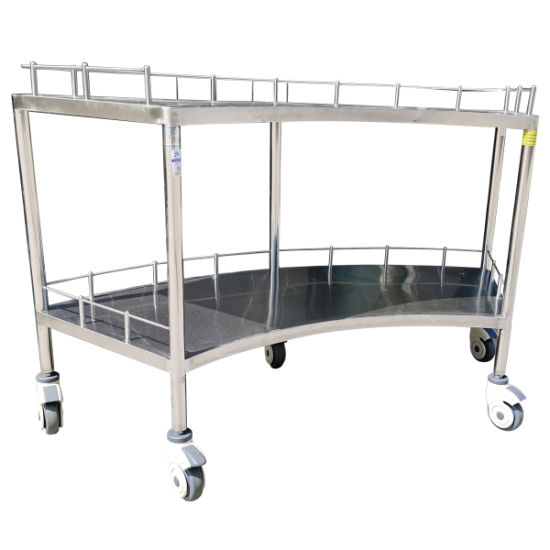 China Metal Furniture Stainless Steel Hospital Medical Trolley ...