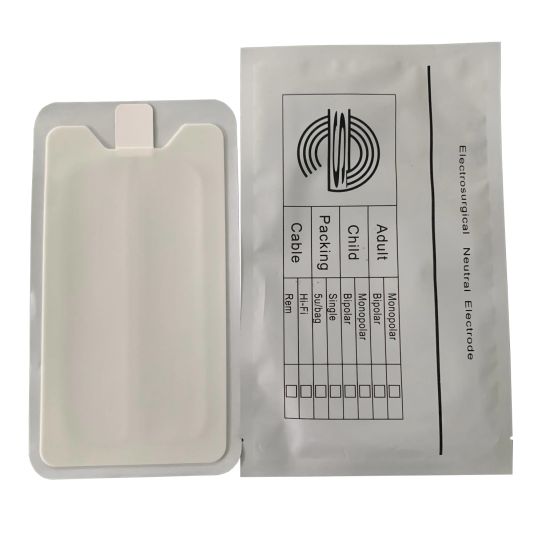 China Monopolar Adult Reusable Patient Return Electrode Pad Grounding ...