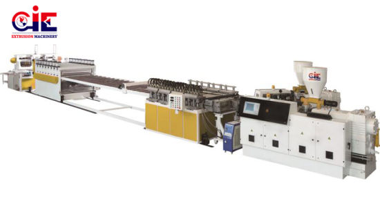 China PVC Crust Foamed Plate Board Extrusion Machine, wholesale Plastic ...