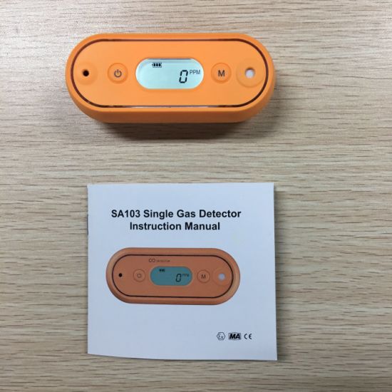 China Portable Carbon Monoxide Gas Alarm with Snap Hook Outdoor Co Gas ...