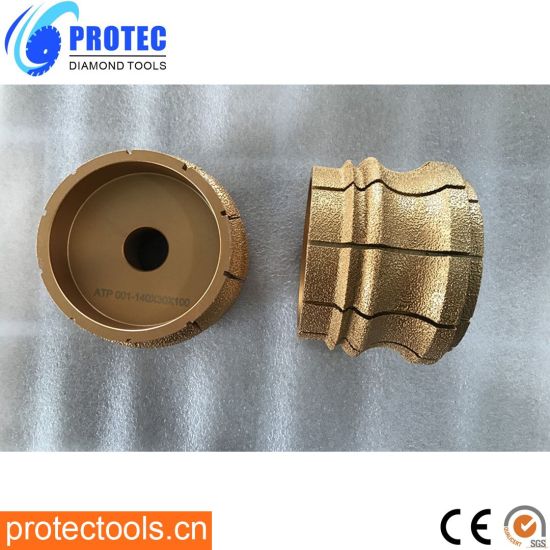 China Vacuum Brazed Profile Wheel Diamond Profile Wheel Diamond Profile ...