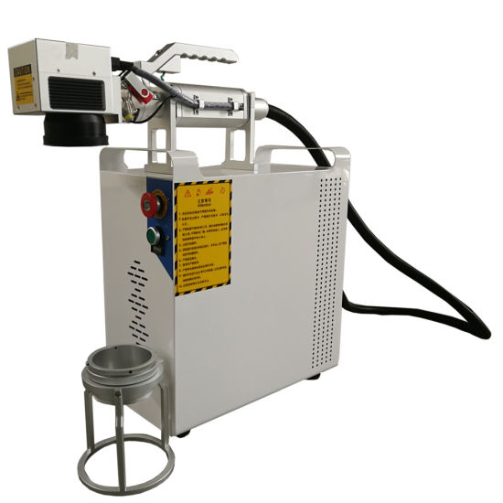 China Handheld Fiber Laser Printing Marking Machine with 20 30 50W ...