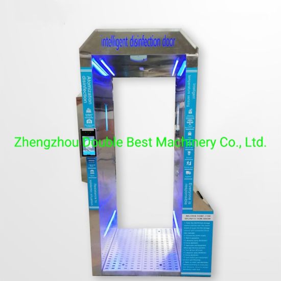 China Automatic Spray Disinfection Fog Door Walk Through Door Type ...