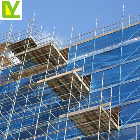 China PVC Coated Polyester Mesh screen Tarps construction safety net in ...