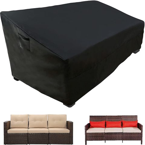 China Patio Sofa Cover Waterproof 3-Seater Outdoor Sofa Cover Lounge ...