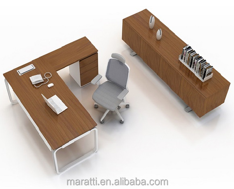 China Modern office Furniture HOT sale L-shape Manager desk Executive ...