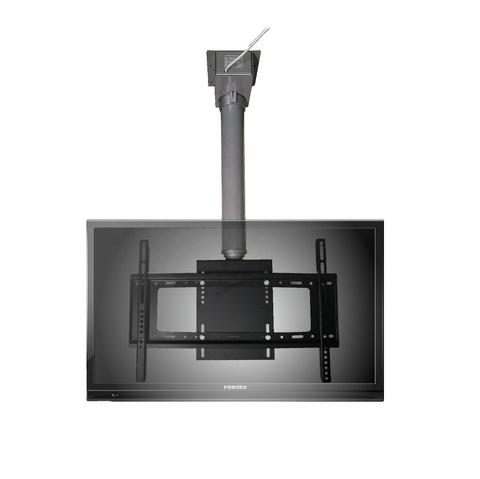 China 32-70inch remote control height adjustable hidden ceiling tv ...